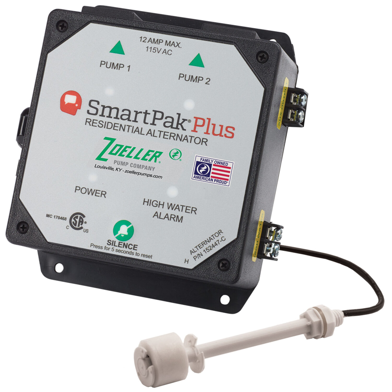 Duplex Pivot Pro+ Control Panel 15-20 Amp