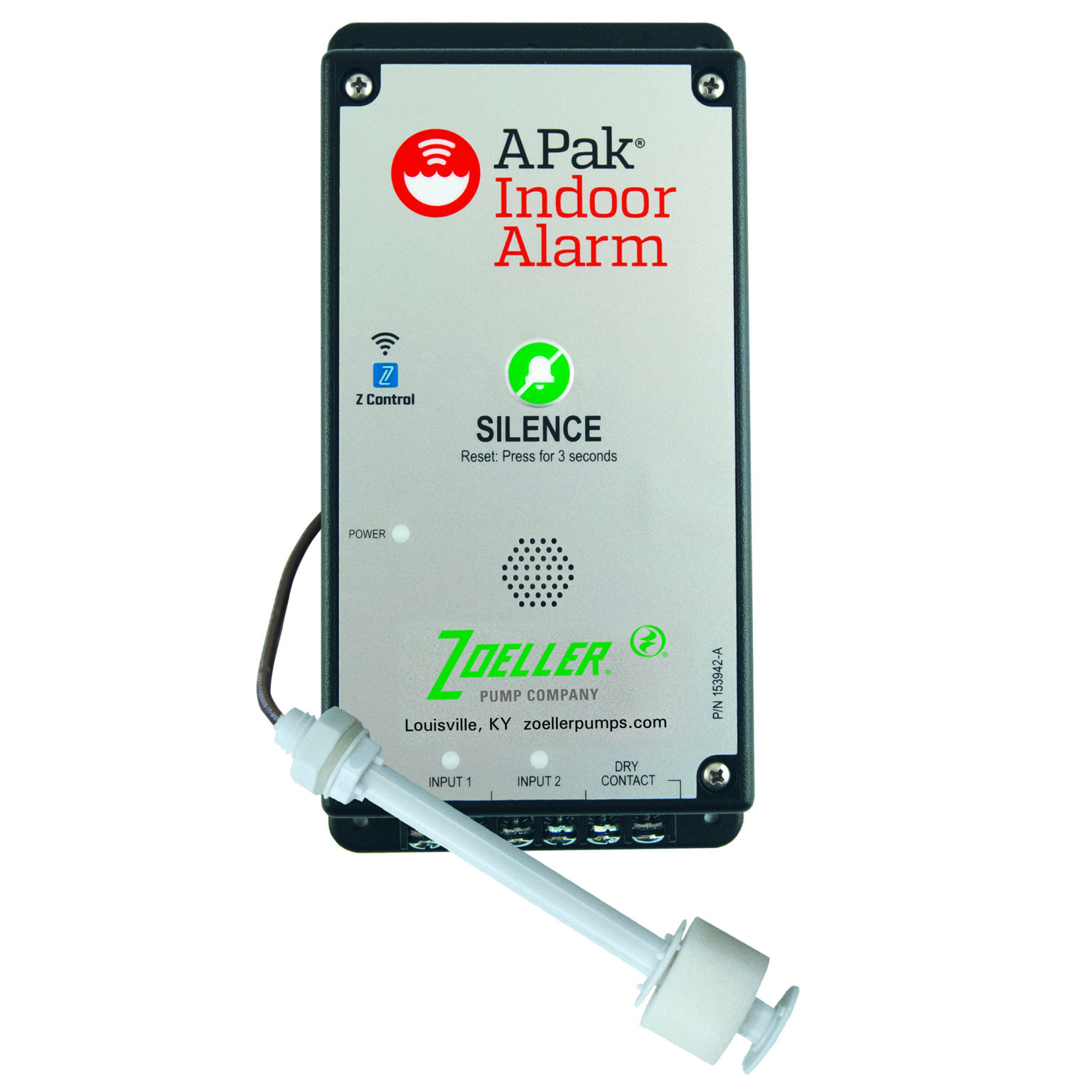 Z Control® APAK® Indoor Alarm With Reed Sensor