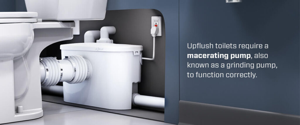 What Are the Benefits of an Upflush Toilet System?