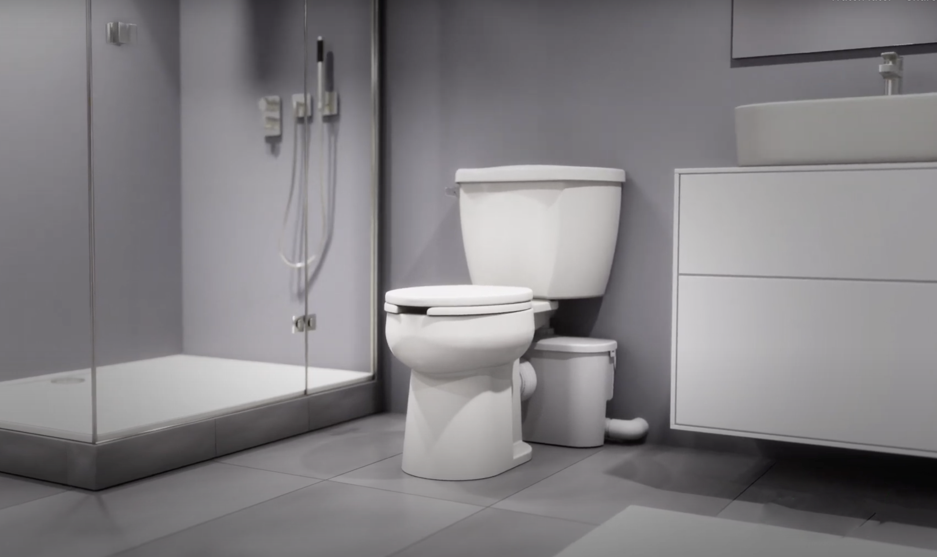 Saniplus Upflush Toilet