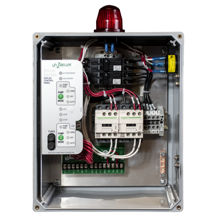 Duplex Pivot Control Panel, 0-20 Amps