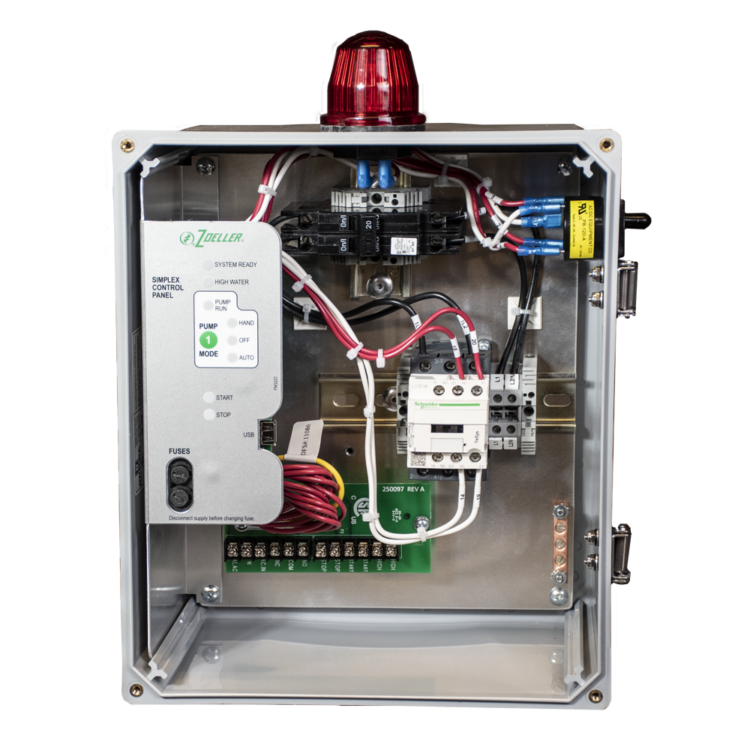 Simplex Pivot Control Panel, 7-15 Amp