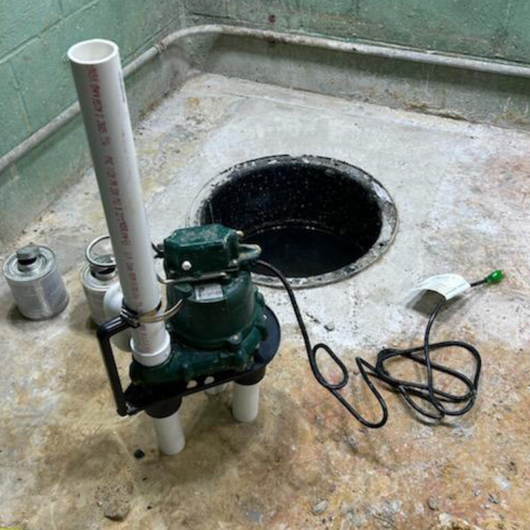 Sump Pump Stand Accessory